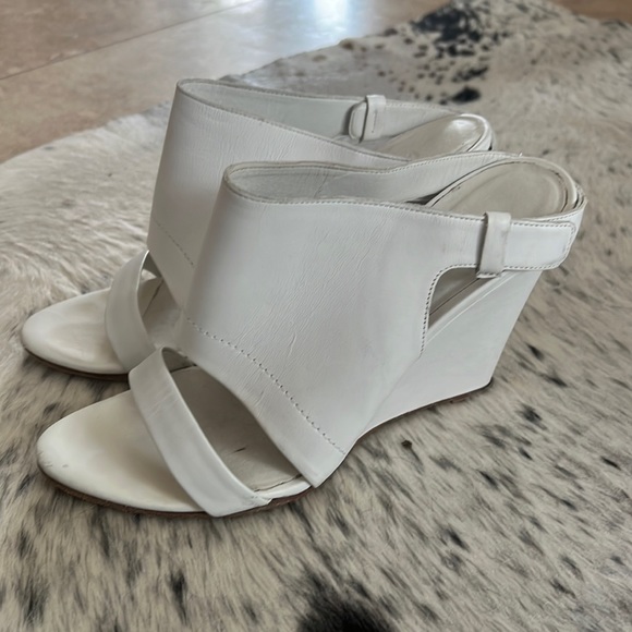 Vince | Shoes | Vince Mule White 39 | Poshmark